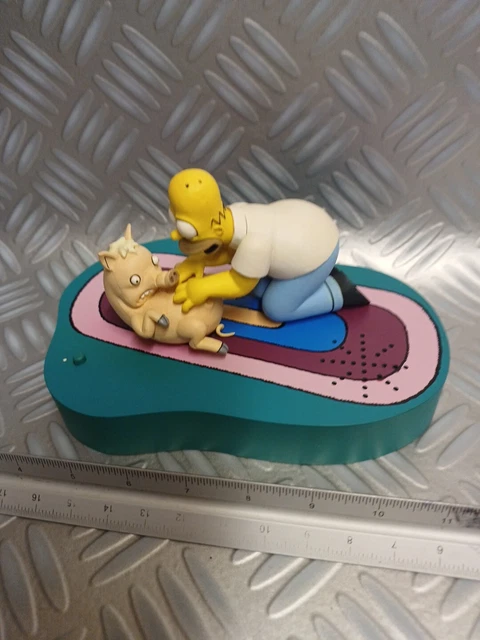 THE SIMPSONS MOVIE: Homer & Plopper Rare Figure Talking 2007 £30.00 ...