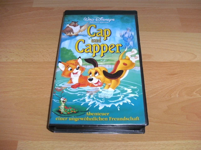 CAP UND CAPPER VHS Walt Disney Meisterwerk mit Hologramm EUR 5,00 ...