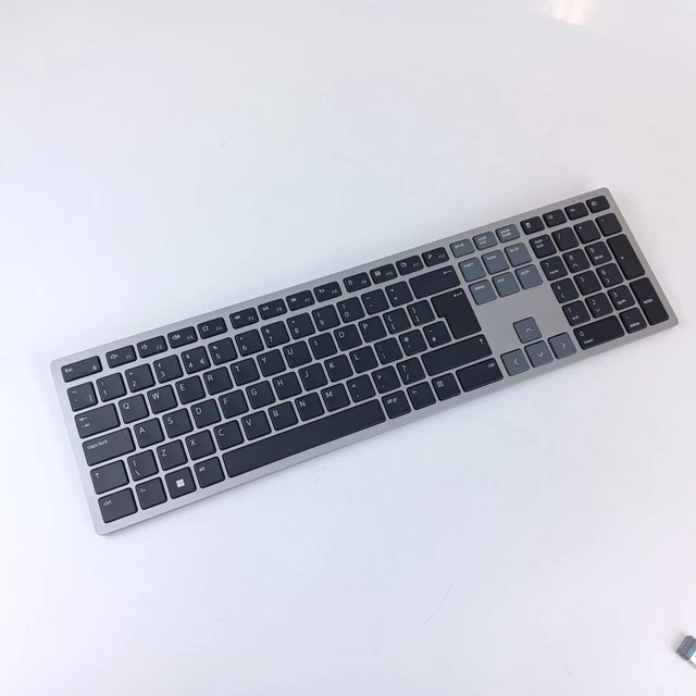 DELL PRO PLUS KB7221Wt Wireless Keyboard & Mouse dual mode RF Bluetooth ...
