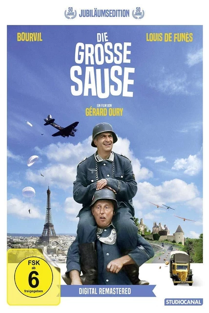 DIE GROSSE SAUSE. Jubiläumsedition. Digital Remastered (DVD) Louis de Funès EUR 20,08 - PicClick IT