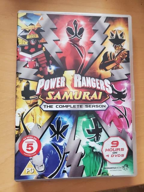 POWER RANGERS SAMURAI - The Complete Collection (4 disc set) [DVD ...