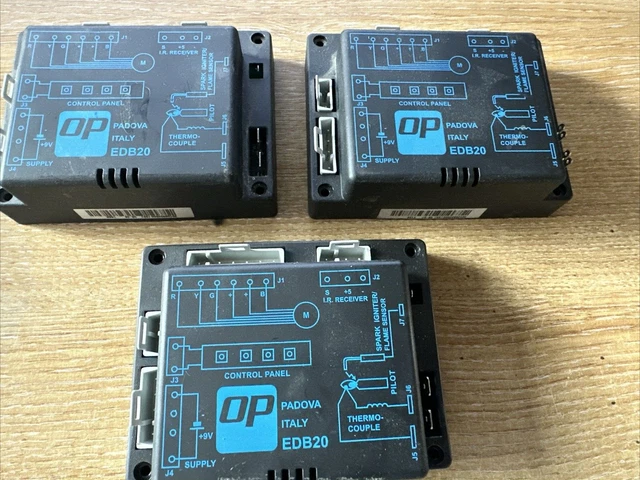GAS FIRE SIT / OP control EBB 20 Remote Receiver control box I/R Job ...