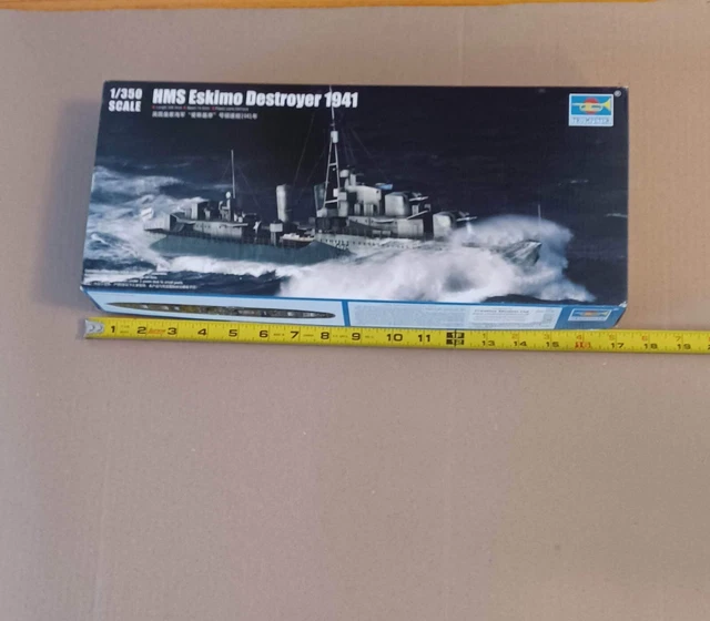 TRUMPETER MODEL SHIP Kit HMS Eskimo 1/350 scale EUR 32,83 - PicClick DE