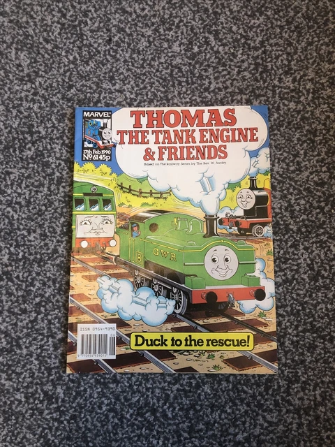 VINTAGE THOMAS THE Tank Engine & Friends Magazine Comic No 61 Marvel ...