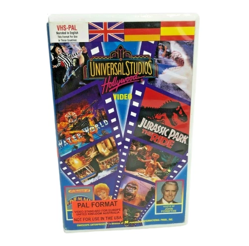 UNIVERSAL STUDIOS HOLLYWOOD Video VHS Tape 1998 EUR 19,56 - PicClick FR
