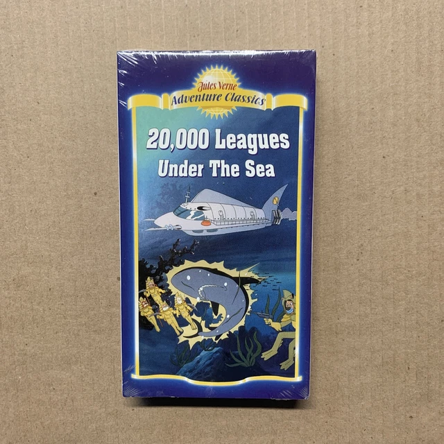 20000 LEAGUES UNDER The Sea VHS Jules Verne Adventure Classics F.U.N ...