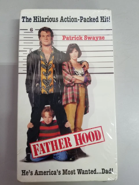 VHS FATHER HOOD Patrick Swayze Comedy Movie 1994 Sealed £8.39 - PicClick UK
