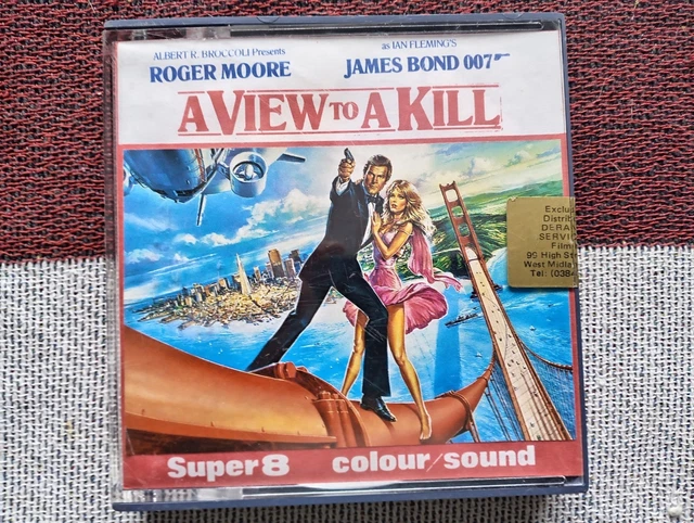 'A VIEW TO A Kill' Double Trailer Super 8Mm Low Fade Colour Sound ...