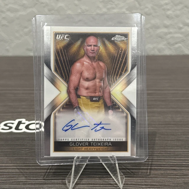 2024 TOPPS CHROME Main Event Glover Teixeira Auto No. MEA-GTE EUR 4,60 ...