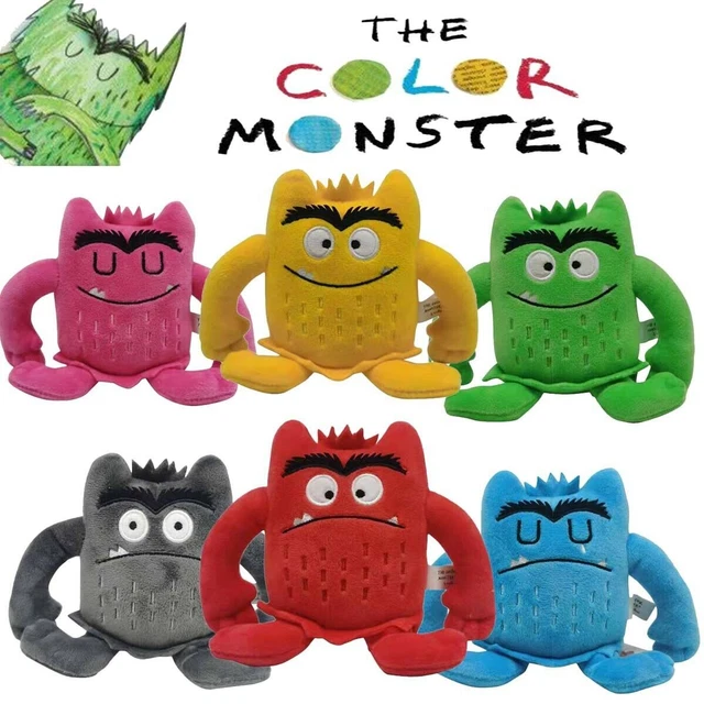 NEW GOOD NIGHT Story The Color Monster Plush Toy Cartoon Stuffed Soft ...