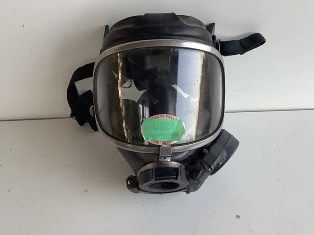 DRAGER PANORAMA NOVA SCBA Gas Mask Full Face Respirator HUD Voice Amp ...