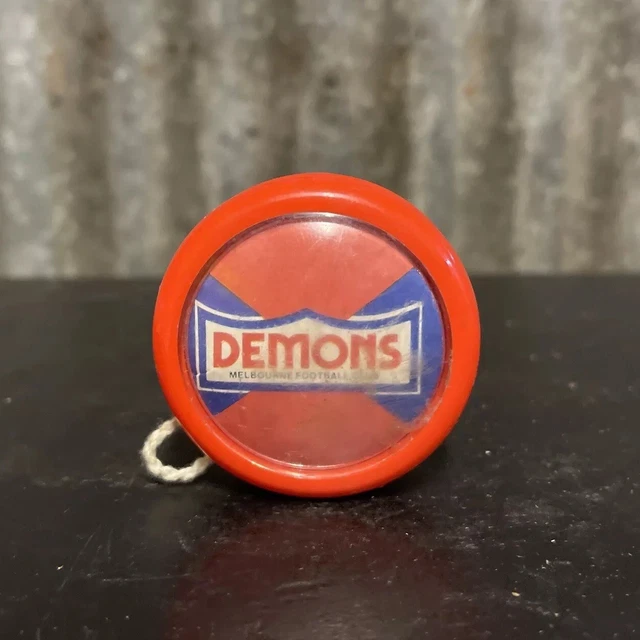 MELBOURNE DEMONS FOOTBALL CLUB RARE 1980’s VFL AFL Y0-YO $73.90 ...