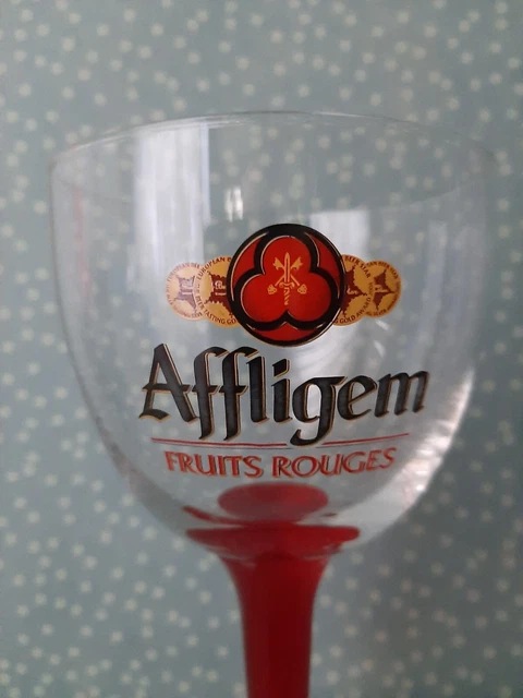 *RARE BEER GLASS* AFFLIGEM * 25cl (Red Foot) $30.64 - PicClick CA