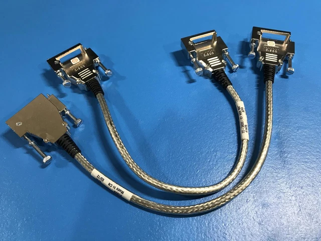 LOT OF 2 Cisco 72-2632-01 50Cm Stacking Cable CAB-STACK-50CM $13.92 ...