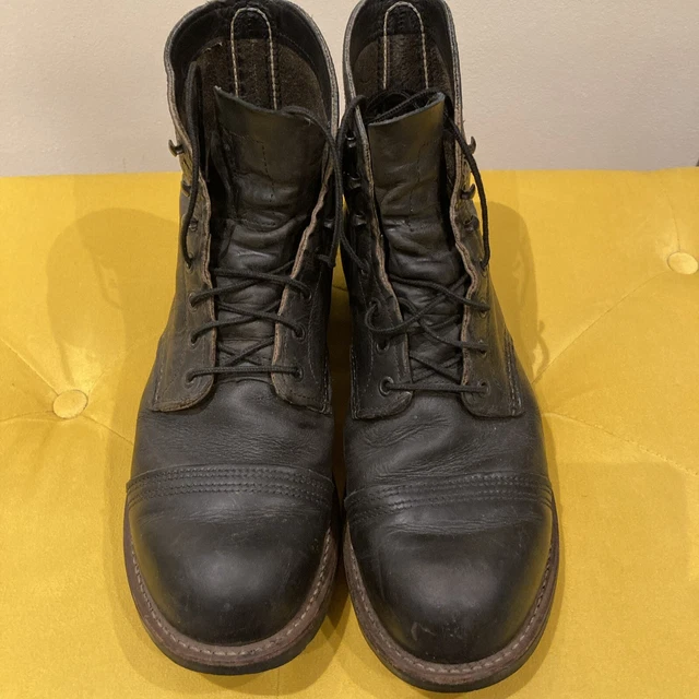 RED WING HERITAGE IRON RANGER 8086 MEN'S 6-INCH Charcoal UK9 £175.00 ...
