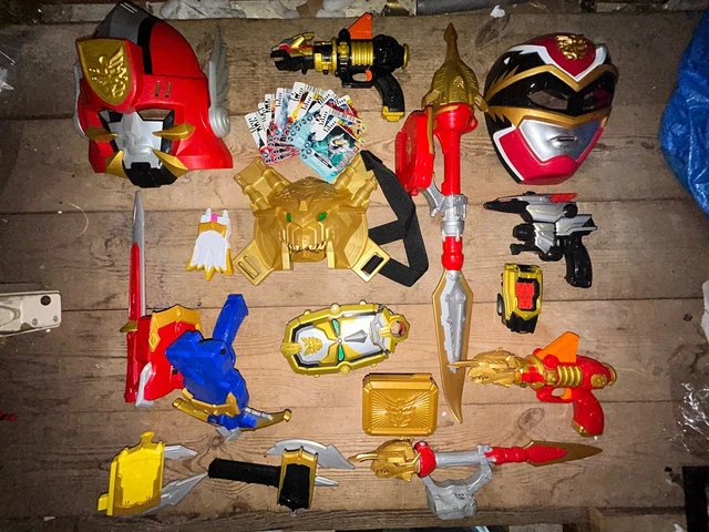 POWER RANGERS MEGAFORCE Ultra Gosei Morpher Weapons Lion Robo Knight ...