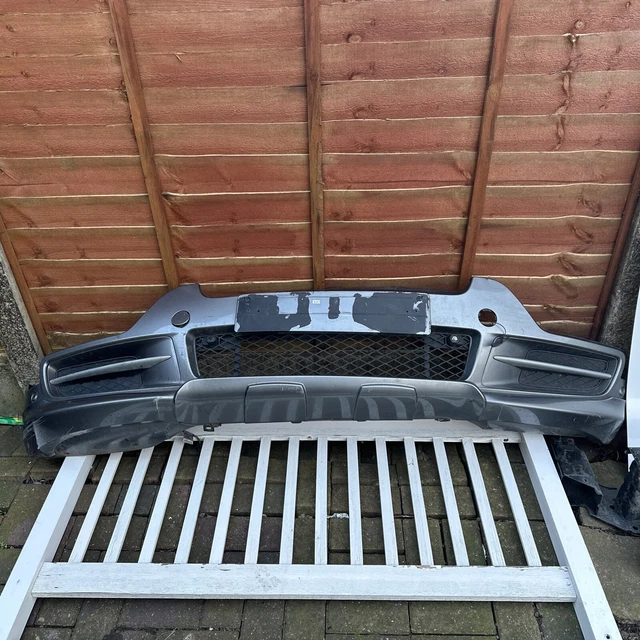 BMW X5 E70 Complete Front Bumper And Pdc Sensors 2007 Spacegrau ...