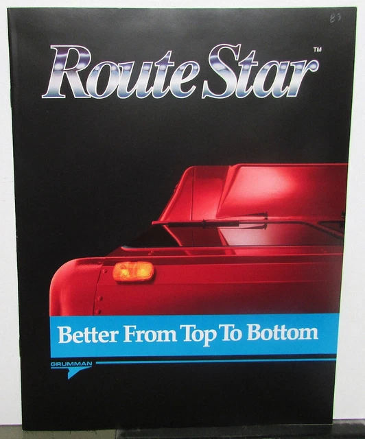 1980S GRUMMAN OLSON Route Star Walk-In Delivery Truck Van Sales ...