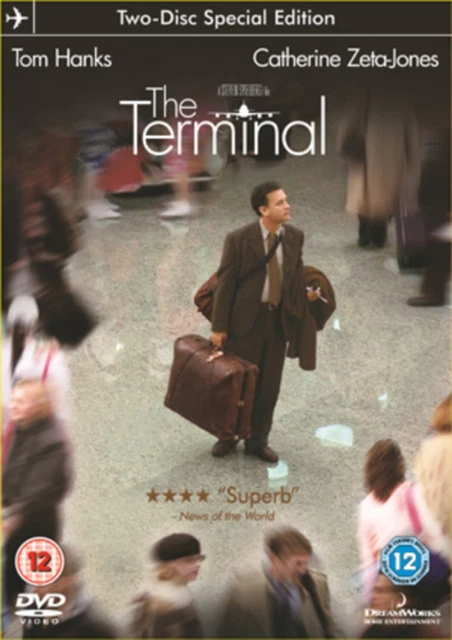 THE TERMINAL (DVD) Catherine Zeta-Jones Chi McBride Eddie Jones Jude ...