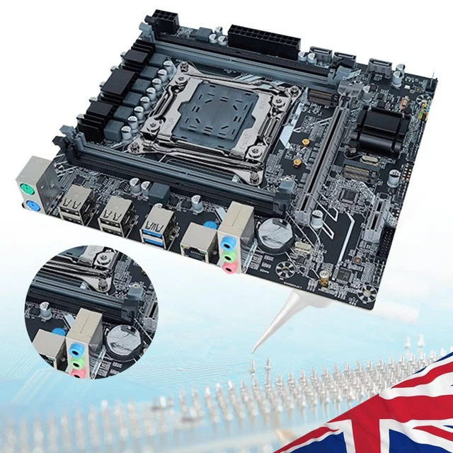 X99 LGA 2011-3 Motherboard 6*USB Micro-ATX Motherboard for Intel Xeon ...