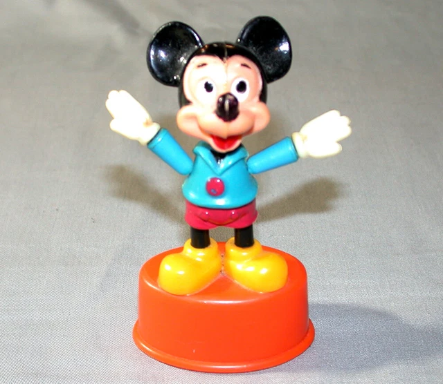 1977 GABRIEL WALT Disney Mickey Mouse Pushup Puppet $9.99 - PicClick CA