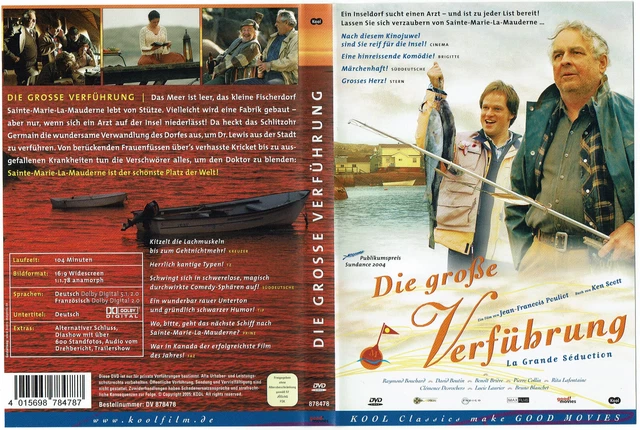 DIE GROSSE VERFÜHRUNG - Jean-Francois P. / DVD 2005 FSK 0 Frankreich Fischerdorf EUR 2,90 ...