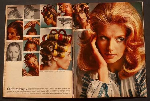 'ELLE' FRENCH VINTAGE Magazine Beauty Issue 4 August 1969 $22.53 ...