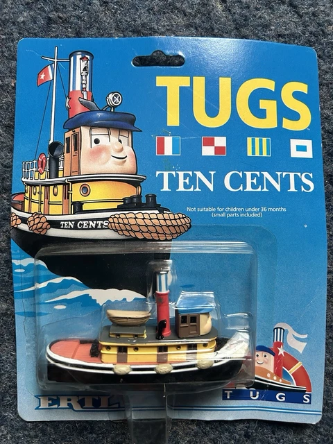 ERTL TUGS- TEN CENTS - 1989 new and boxed VERY RARE £182.72 - PicClick UK