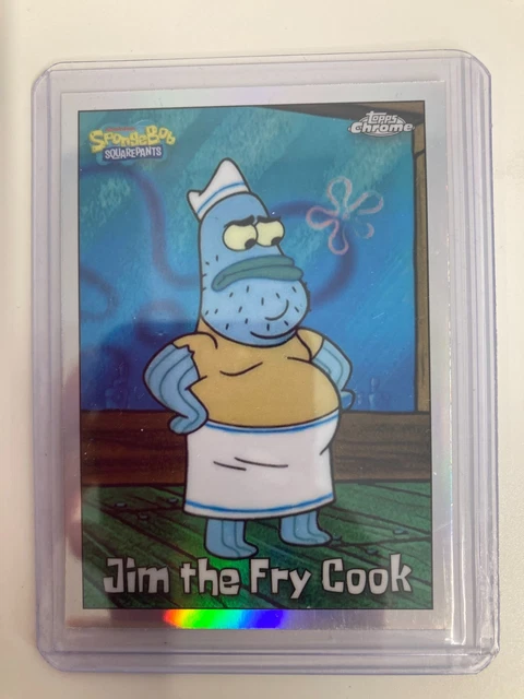 TOPPS SPONGEBOB SQUAREPANTS 2025 Jim The Fry Cook Refractor . £1.50 ...