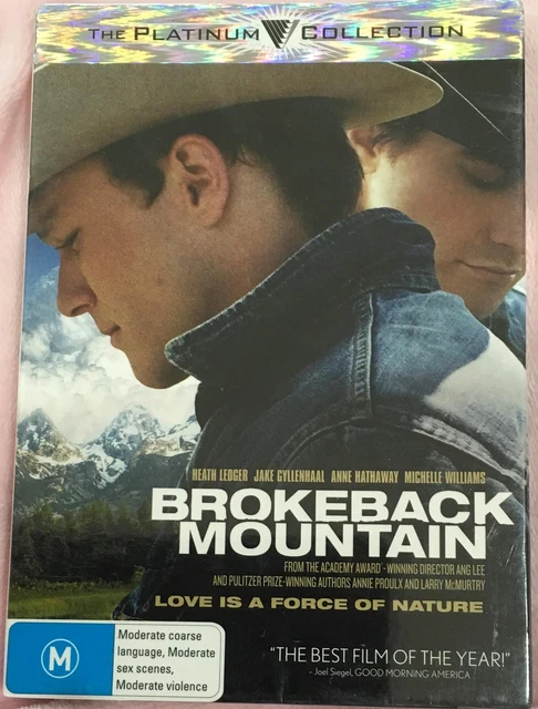 BROKEBACK MOUNTAIN (DVD, 2006) R4 Brand New Sealed Platinum Collection ...