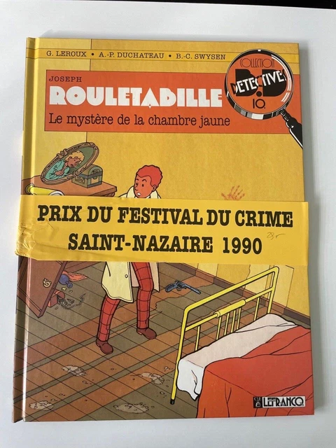 BD ROULETABILLE TOME 2 Le mystère de la chambre jaune B.Détectives EO ...