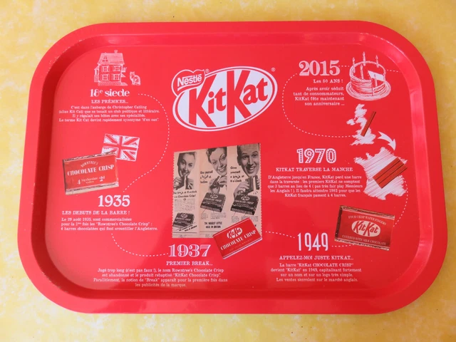 PLATEAU DE TABLE KIT KAT NESTLÉ Articles déco bistrot bar café Cuisine ...