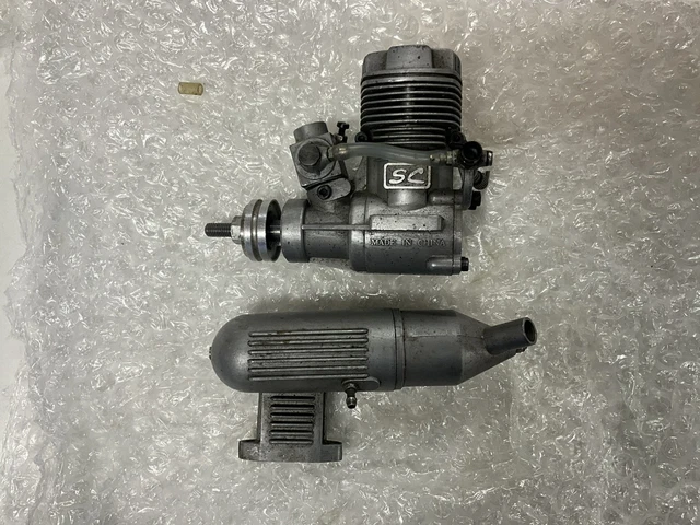 VINTAGE SC 46 Model Two Stroke Glow Engine For Model Aircraft £29.99 ...