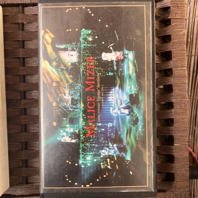 MALICE MIZER LIVE Performance VHS £132.82 - PicClick UK