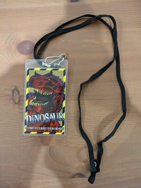 DISNEY ANIMAL KINGDOM Dinosaur Ride Pass From Year 2000 £5.00 - PicClick UK