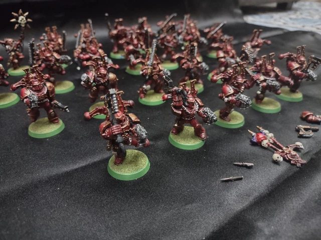 CHAOS SPACE MARINE Warhammer 40k Army Khorne Rhinos Dreadnoughts 2k ...