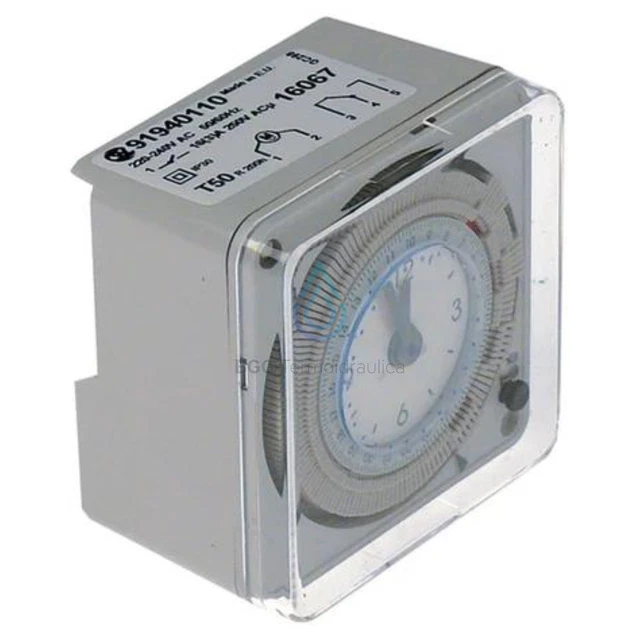 OROLOGIO INTERRUTTORE ORARIO Giornaliero Con Cavalieri Da Parete Ts 10 Cewal It EUR 42,00 ...