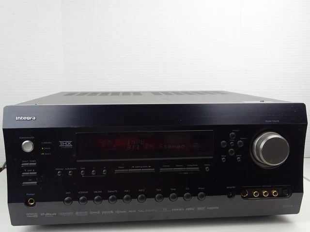 INTEGRA DTC-9.8 PRE-AMP AV Controller Processor THX Dolby True HD DTS ...