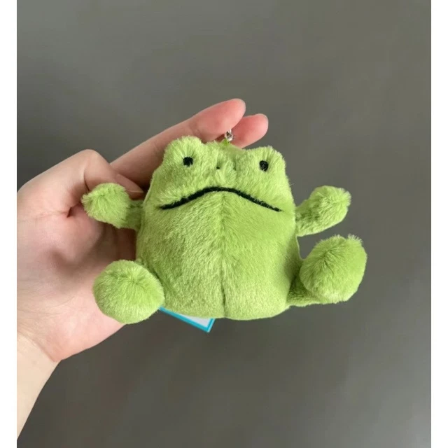 JELLYCAT CHRISTMAS RAIN Frog Glum Face Amphibian Bag Charm/Keychain w ...