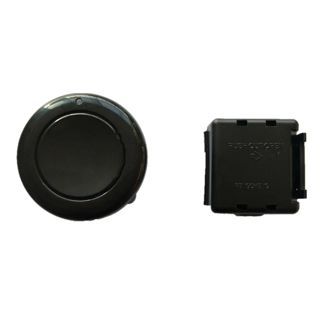CAR REFIT STEERING Wheel Wireless Horn Button Kit Labor Receiver Box ...