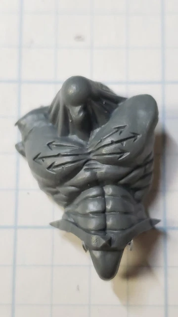 WARHAMMER 40K CHAOS Space Marine Bits OOP Daemon Prince Scarred Torso ...