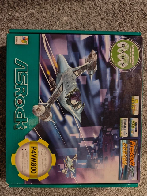 ASROCK P4VM890, SOCKET 478/N, Intel Motherboard £30.00 - PicClick UK