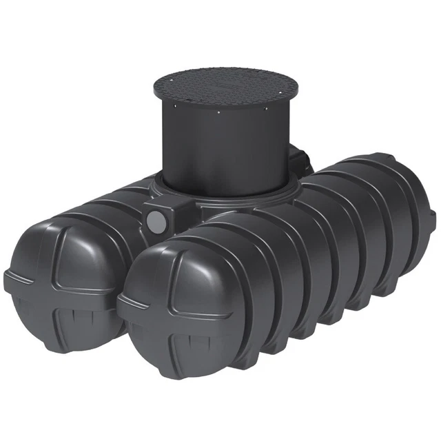 1500L FLACHTANK TWIN Regenwassertank Zisterne Erdtank Wassertank ...