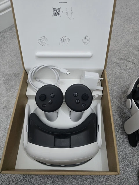 META QUEST 3 512GB with BOBOVR S3 Pro Including Extra Battery And Fan £ ...