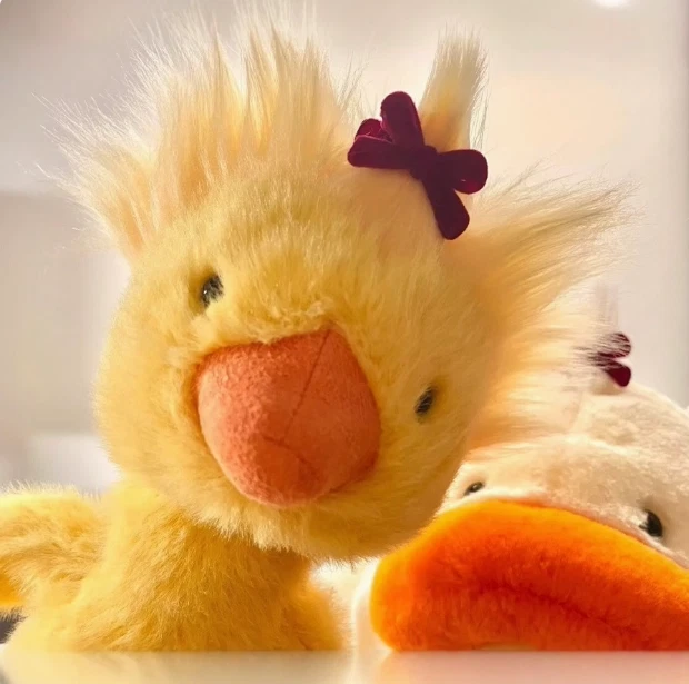 JELLYCAT DORIT DUCKLING Soft Plush Toy - 23cm Soft Stuffed Animal Toy w ...