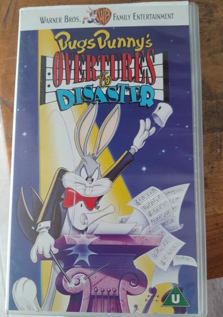 WARNERBROS BUGS BUNNY Video Overtures To Disasters £4.00 - PicClick UK