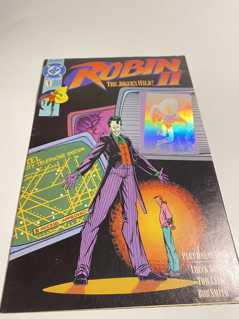 1991 ROBIN 2 The Joker's Wild! Vintage DC Comics #1 of 4 chuck dixon ...