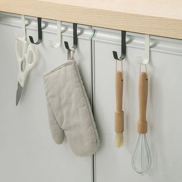 CROCHETS MULTI-USAGES POUR Porte D'Armoire de Cuisine, Crochet ArrièRe ...