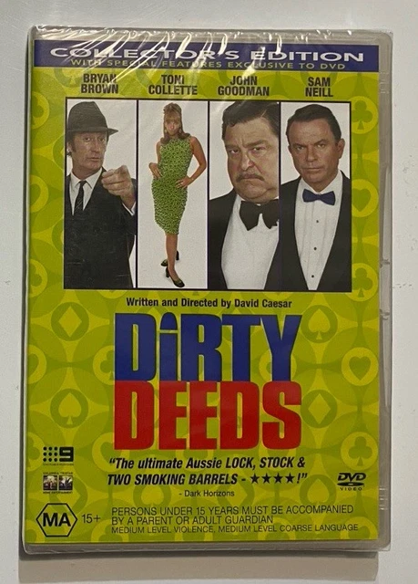 DIRTY DEEDS DVD Australian Movie Film Collectors Edition Sam Neill John ...