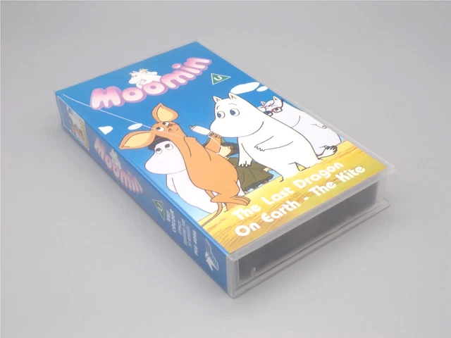 MOOMIN VHS VIDEO (The Moomins - The Last Dragon on Earth / The Kite) £ ...